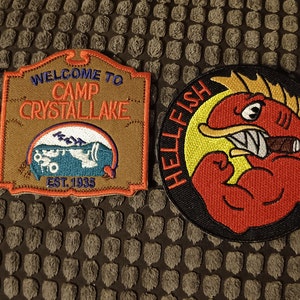 The Simpsons Flying Hellfish Grandpa Embroidered Sew on Iron on Patch ...