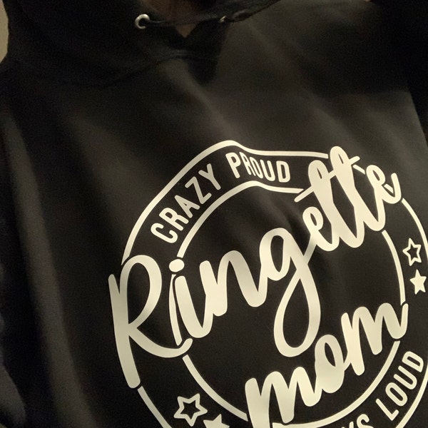 Ringette Mom SVG, Ringette Mama SVG, Ringette SVG, Loud Proud, Mom ...