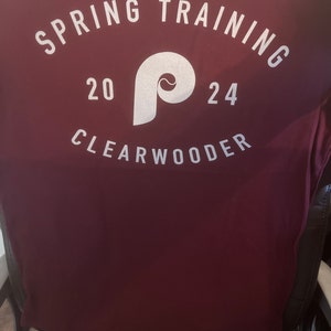 Unisex 2024 Clearwooder Phillies Spring Training Tee, Phillies Shirt ...