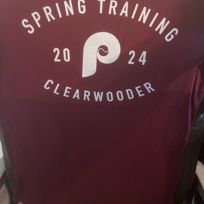 Unisex 2024 Clearwooder Phillies Spring Training Tee, Phillies Shirt ...