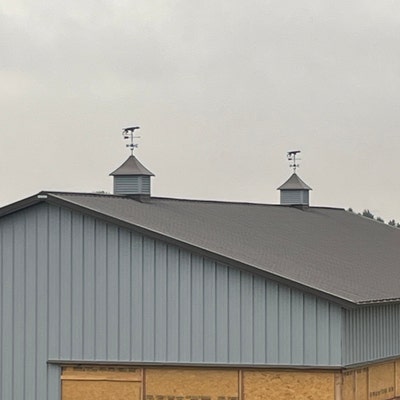LARGE Handcrafted 3D 3-dimensional CRANE HERON Weathervane Copper ...