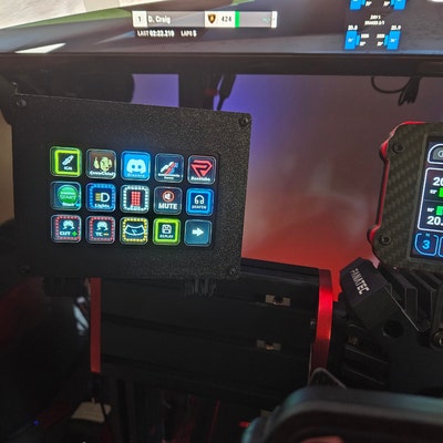 Sim Racing Dashboard With Magnetic QR and Height Adjustment - Etsy