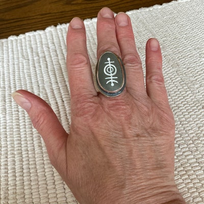 Stack Ring, Silver Stacking Granulation Ring, Pebble Stack Rings, Artisan Rings, Stack Ring for ...