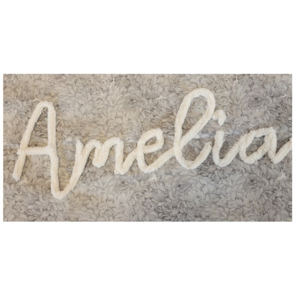 Cursive Yarn Embroidery Font - Machine Embroidery Font for Chenille ...