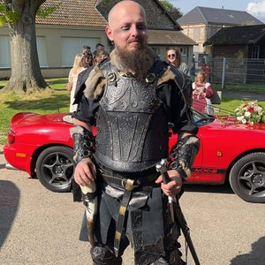 Larp Viking Armor. Leather Armor for a Celtic, Barbarian, Pagan or ...