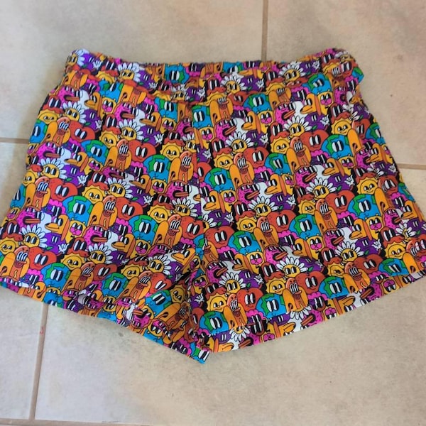 Easy Shorts Pattern, Wide Leg Shorts Pattern, Women's Shorts Sewing ...