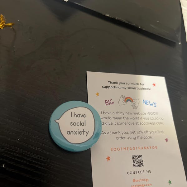 I’m Mute - Non-verbal - Pin Badge Button - Etsy