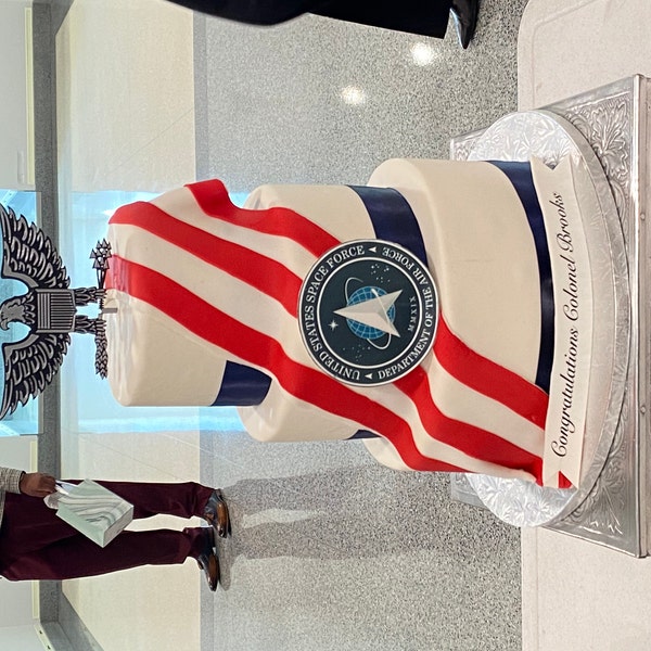 Colonel Rank Eagle Personalized Cake Topper - Etsy