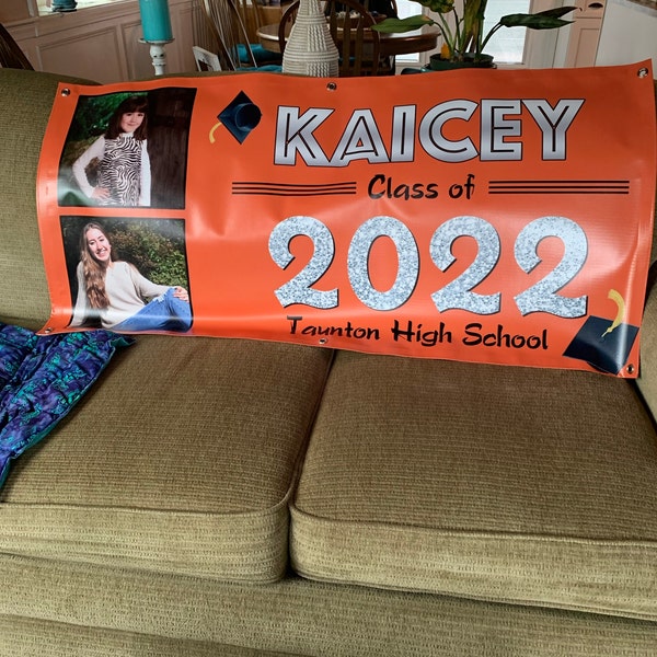 Class of 2024 Graduation Photo Banner ~ Congrats Grad Personalized ...