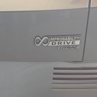 The Hitchhiker's Guide to the Galaxy infinite Improbability Drive Car ...