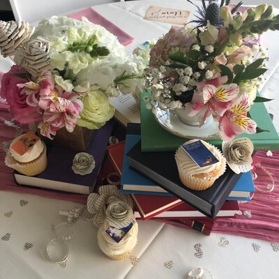 200 Pieces Book Page Confetti 5/8 Book Page Table Scatter Book Confetti ...