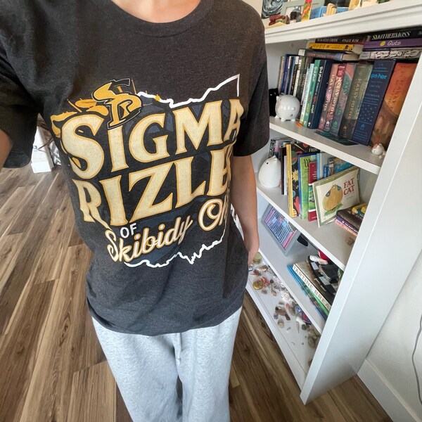 Sigma Mindset T-shirt, Rizzler Lifestyle Shirt, Fitness Motivational ...