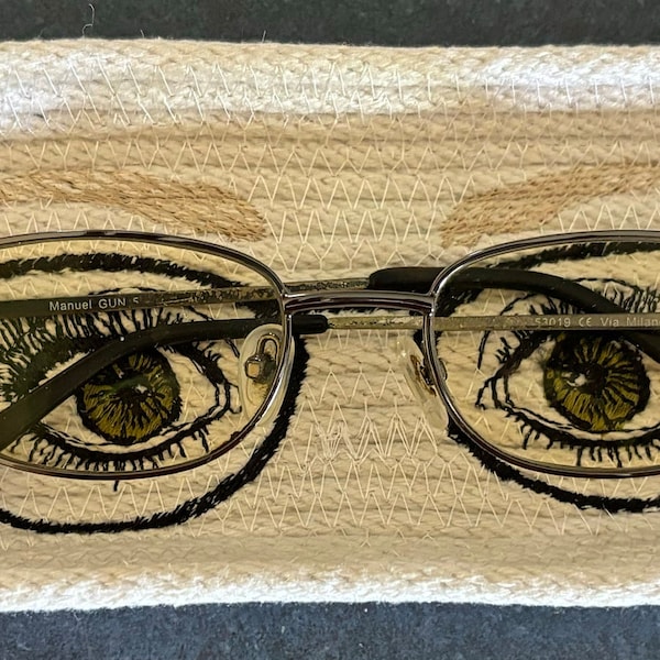 Eyeglasses Machine Embroidery Design Updated, Beautiful Eyes Watching ...