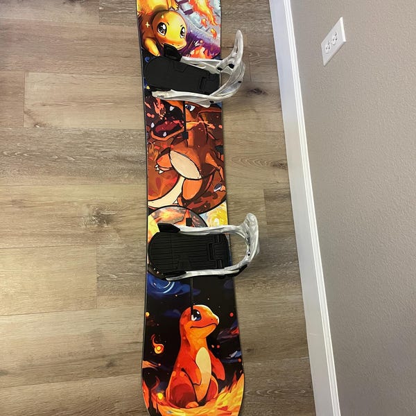 Custom Laminated Snowboard Wrap / Skin - up to 65" X 14" - Board NOT ...
