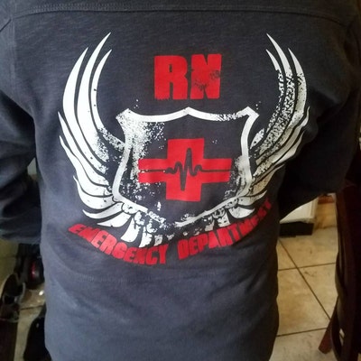 Emergency Department Jacket RN Nurse Jacket Emergency Room Jacket ER ...