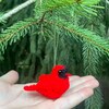 Little Cardinal Written Crochet Pattern | Crochet Amigurumi | Realistic ...