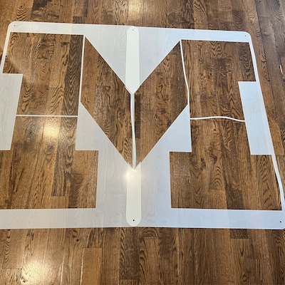 Appalachian app State Tailgater Stencil - Etsy