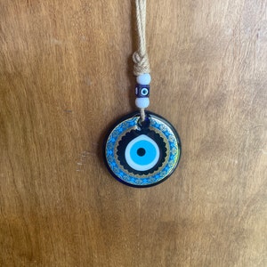 Large Evil Eye Hanging Blue Evil Eye Evil Eye Outdoor | Etsy
