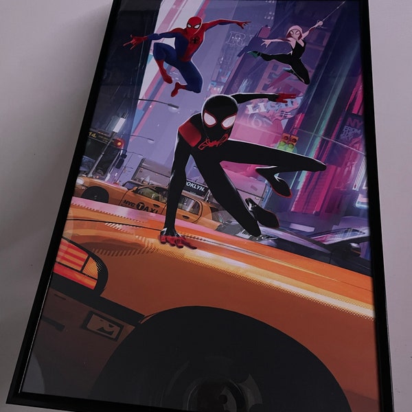 Spiderman: Into the Spiderverse Poster - Etsy