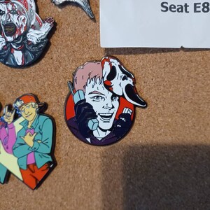 FANCY CLOWN // Terrifier Inspired Hard Enamel Pin // Art the Clown - Etsy