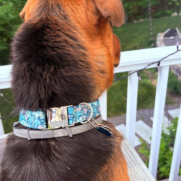 Plaid Dog Collars Personalized Dog Collars, Custom Dog Collar With Name ...