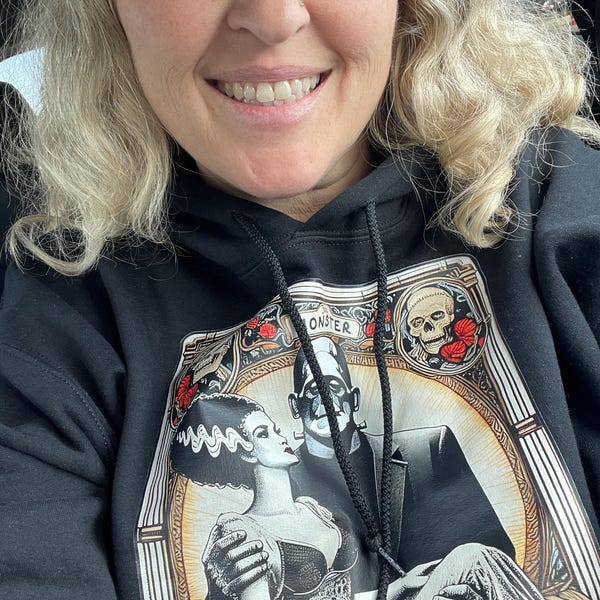 You Are Enough Sweatshirt, Always Sleeve Design, Sleeve Accent, Self ...