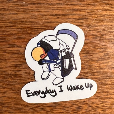 Shinji Captain Rex Sticker - Etsy