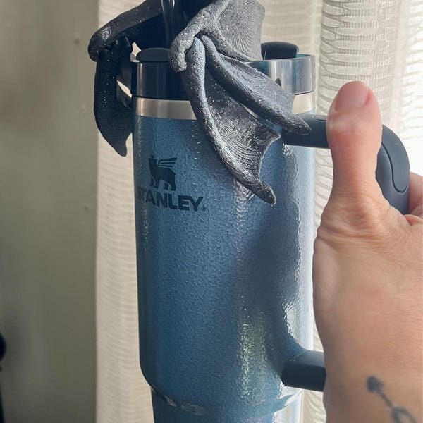 Halloween Bat Straw Topper * Stanley or Brumate 30 Oz / 40oz Straw ...