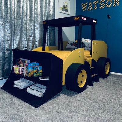 Twin Size Front End Loader Bed PLANS plans Only, Create a Construction ...