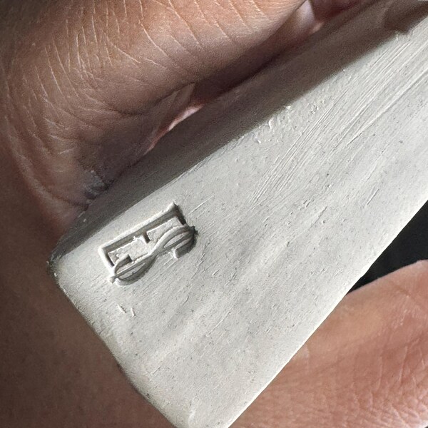 Personalized Pottery Signature Stamp With Name or Text, Custom Clay ...