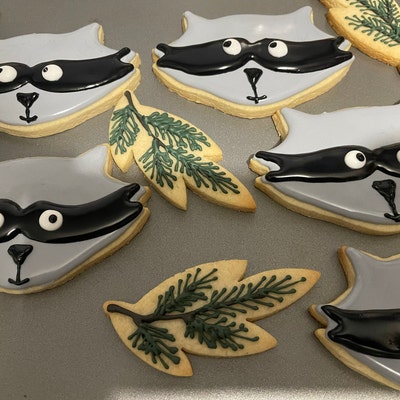 RACCOON FACE Cookie Cutter Ann Clark Cookie Cutter Ann Clark - Etsy