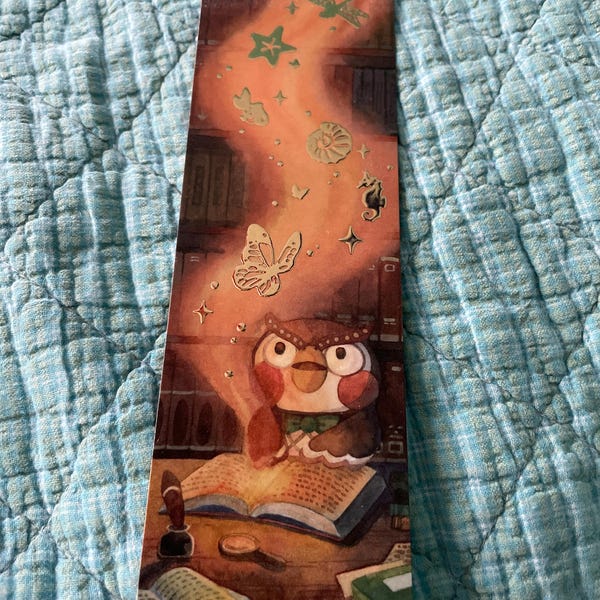 Foiled Bookmarks - Flick - Celeste - Pascal - Blathers - Animal ...