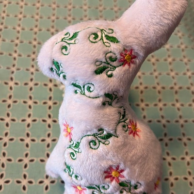 Teddy Bear Stuffie ITH Embroidery , Machine Pattern, ITH Bear Stuffie ...