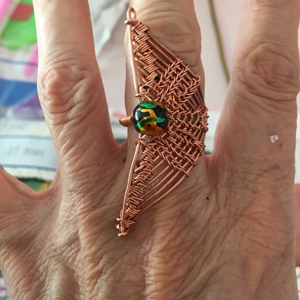 Vilya : Wire Wrapped Ring Tutorial, Wire Wrapping Tutorial, Wore Work Tutorial, DIY Wire Ring ...