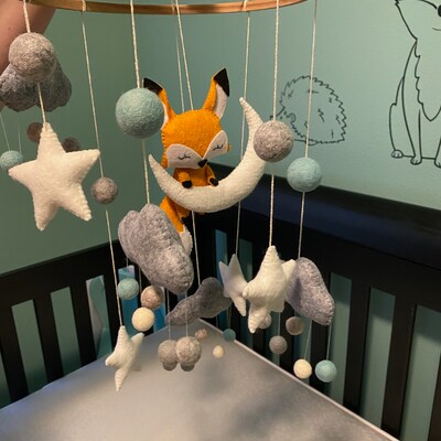 Bat Baby Mobile Bat Nursery Mobile Hanging Bat Halloween - Etsy