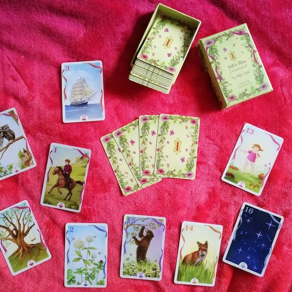 Lenormand Deck, Oracle Deck, Lenormand, Tarot Deck, Lenormand Cards ...