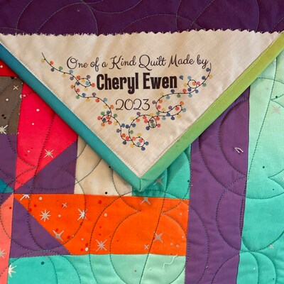 Graduation Quilt Label - Etsy