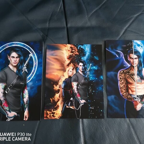 SJM, Sarah J Mass Art, Crescent City, House of Earth and Blood, House ...