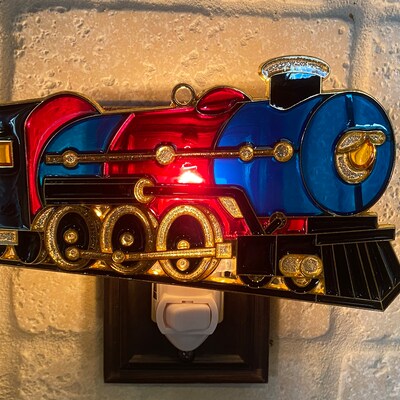 Train Night Light - Etsy
