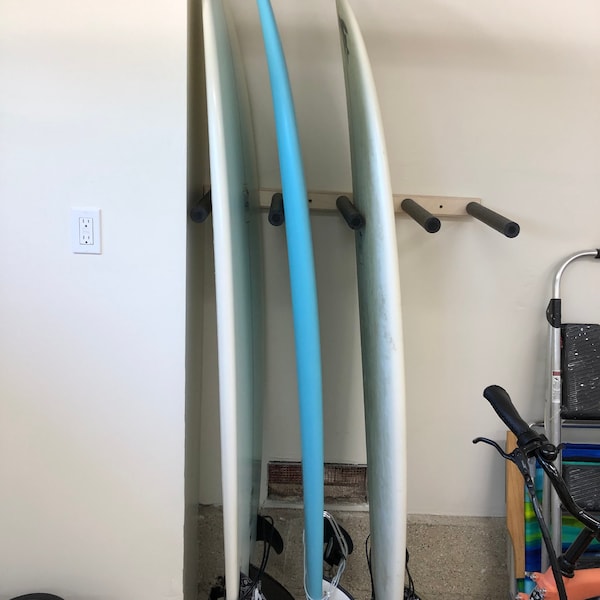 Vertical Surfboard Wall Rack - Etsy