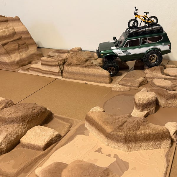 Full Set 3D Printed RC Crawler Course for 1\18th or 1\24 Scale - Etsy