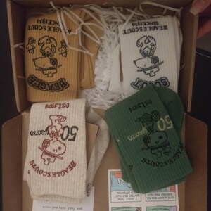 Cute Korean Burger King Socks! - Etsy