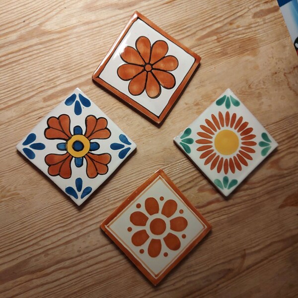 Black Frame 5x5 Talavera Tile Shadow Box Single Frame / Talavera ...