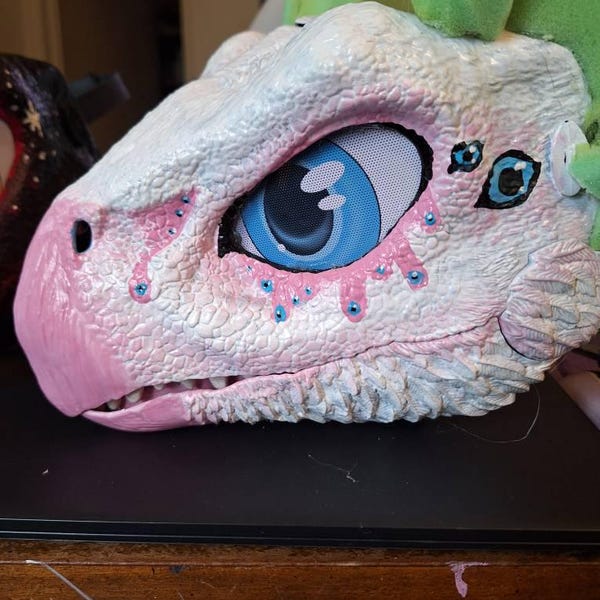 Furry Fursuit Worm on a String Head Base 3D Printed(one Size Fits Most ...