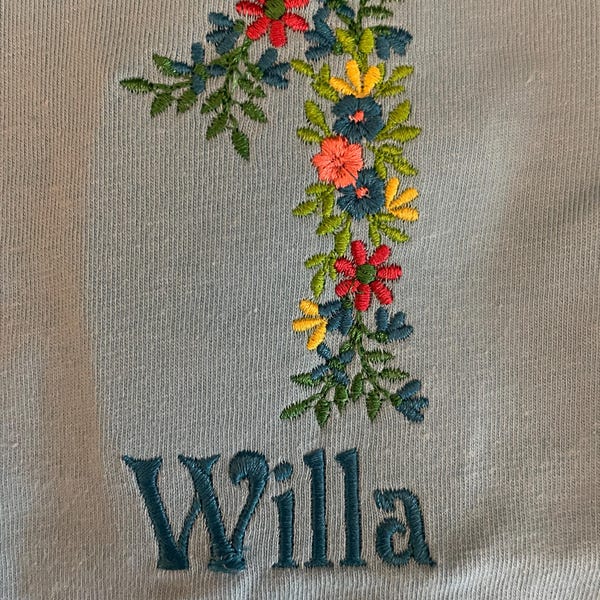 Quick Light Stitch Chain FONT Machine Embroidery Designs in Assorted ...