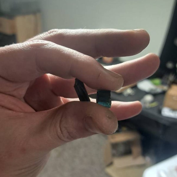 Confetti Chrysocolla , Aquadité , Natural Rough Specimen, Cabber , 41. ...