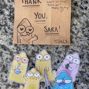 Solar Opposites Sticker Pack - Etsy