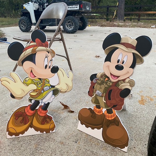 Ready to Ship Safari Standee/ Mouse Safari/ Safari Party/ Safari ...