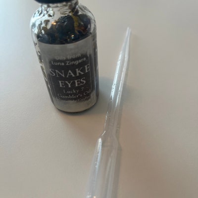 Snake Eyes Oil, Conjure Oil, Gamblers Oil, Fast Luck Oil, Lucky Conjure ...
