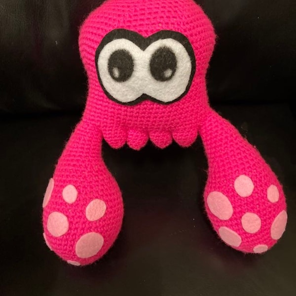 Crochet Pattern: Splatoon Inspired Squid Amigurumi Pattern PDF Instant ...